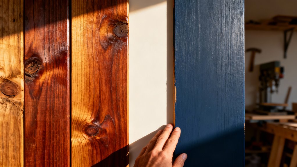Wood Stain Vs Paint - Wood Shed Plans